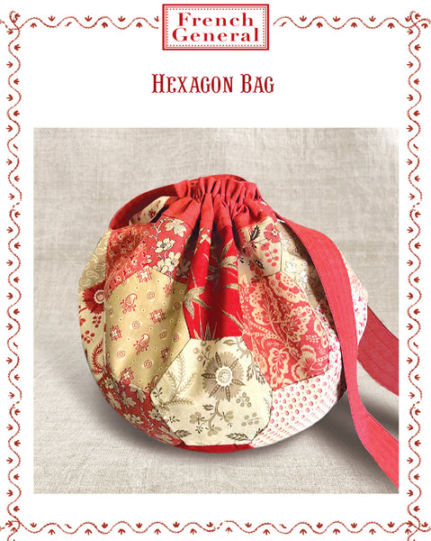 Hexagon Bag Pattern - Rouenneries Trois – FRENCH GENERAL