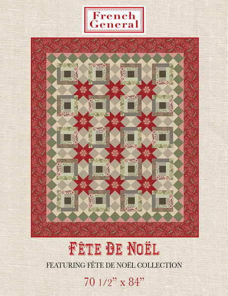 Fete De Noel Quilt Pattern – FRENCH GENERAL