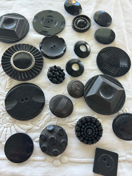 Antique Black Button Mix – FRENCH GENERAL
