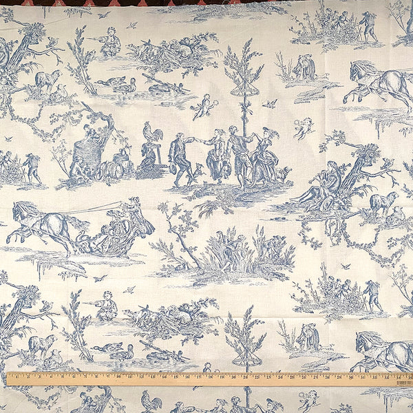 French General Blue and White Toile - Exclusive! – FRENCH GENERAL