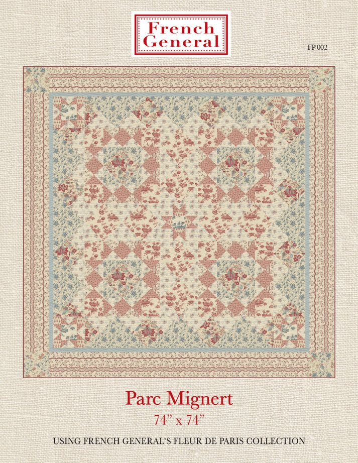 Parc Mignert - Fleur De Paris Pattern Instructions - Pre-Order Ships M ...