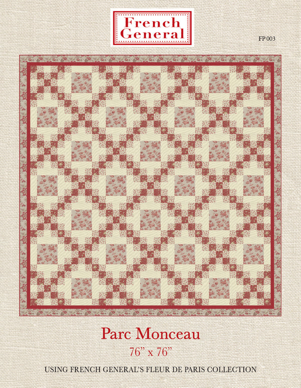 Parc Monceau - Fleur De Paris Pattern Instructions - Pre-Order Ships M ...