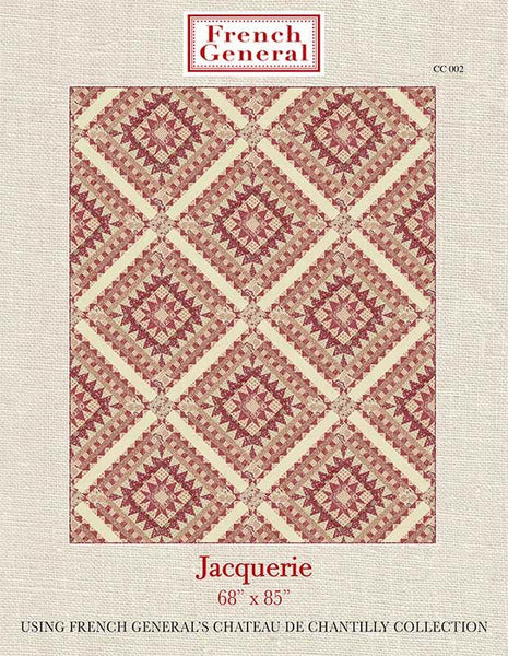 Jacquerie - Chateau De Chantilly Quilt Pattern Instructions – FRENCH ...