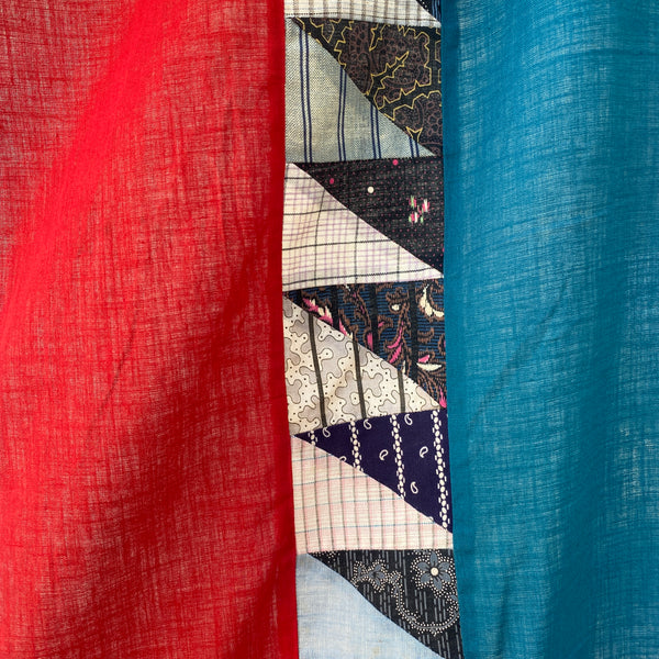 Antique Scrappy Strippy Bars Quilt Top – FRENCH GENERAL